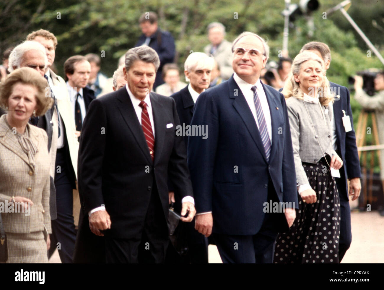 Ronald reagan 1989 britain hi-res stock photography and images - Alamy