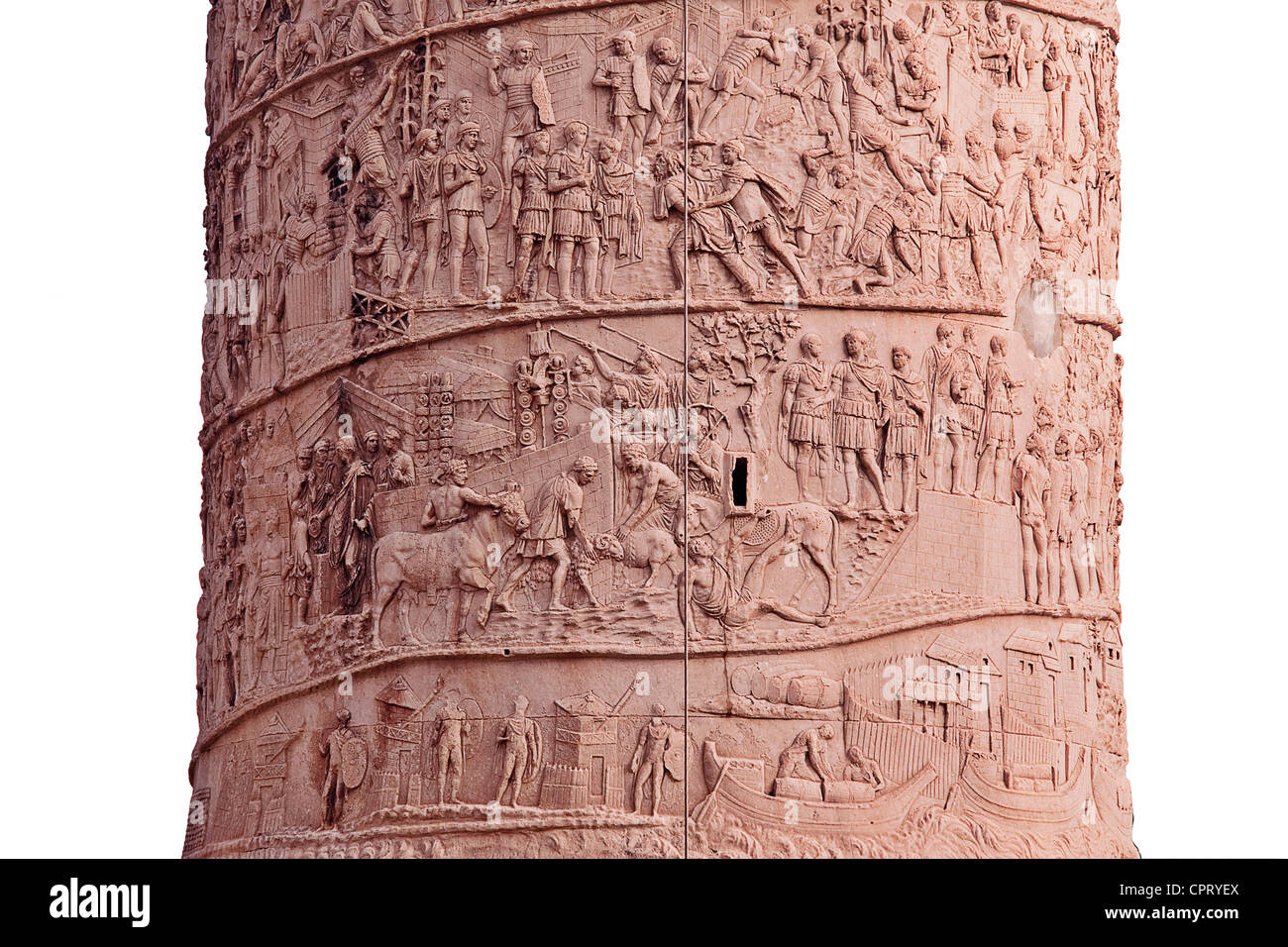 Trajans column hi-res stock photography and images - Alamy