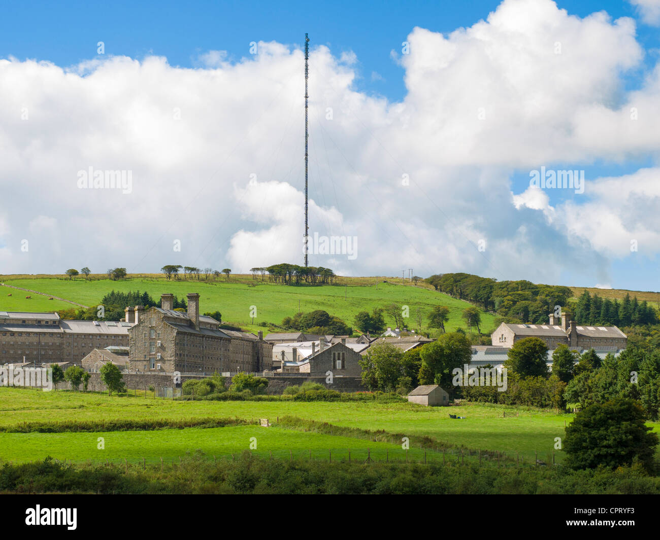 Dartmoor Prison at Princetown, Devon, England Stock Photo - Alamy