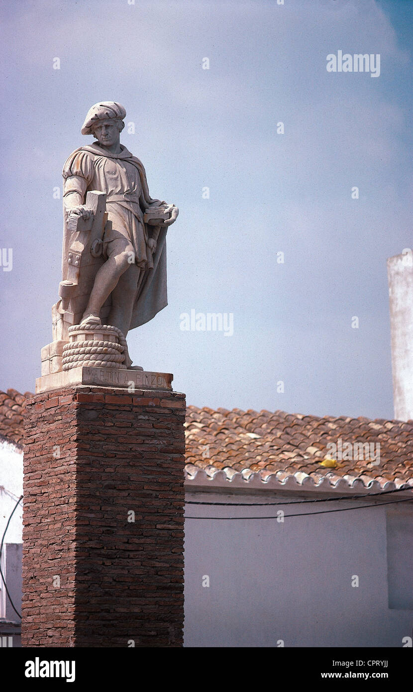 Pinzon, Martin Alonzo, circa 1441 - 1493, Spanish merchant, discoverer ...