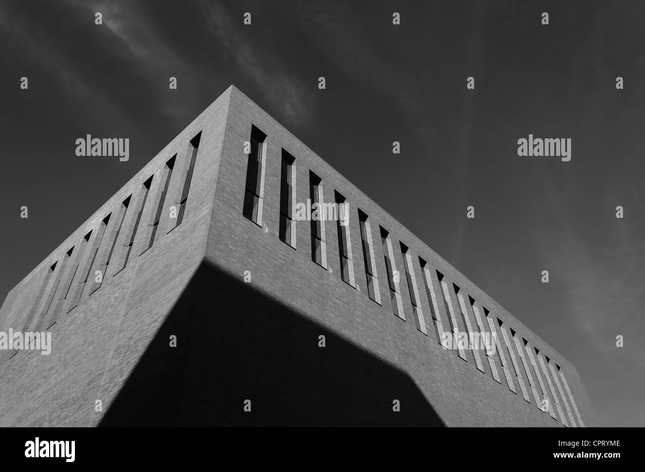 Berlin germany office building Black and White Stock Photos & Images ...