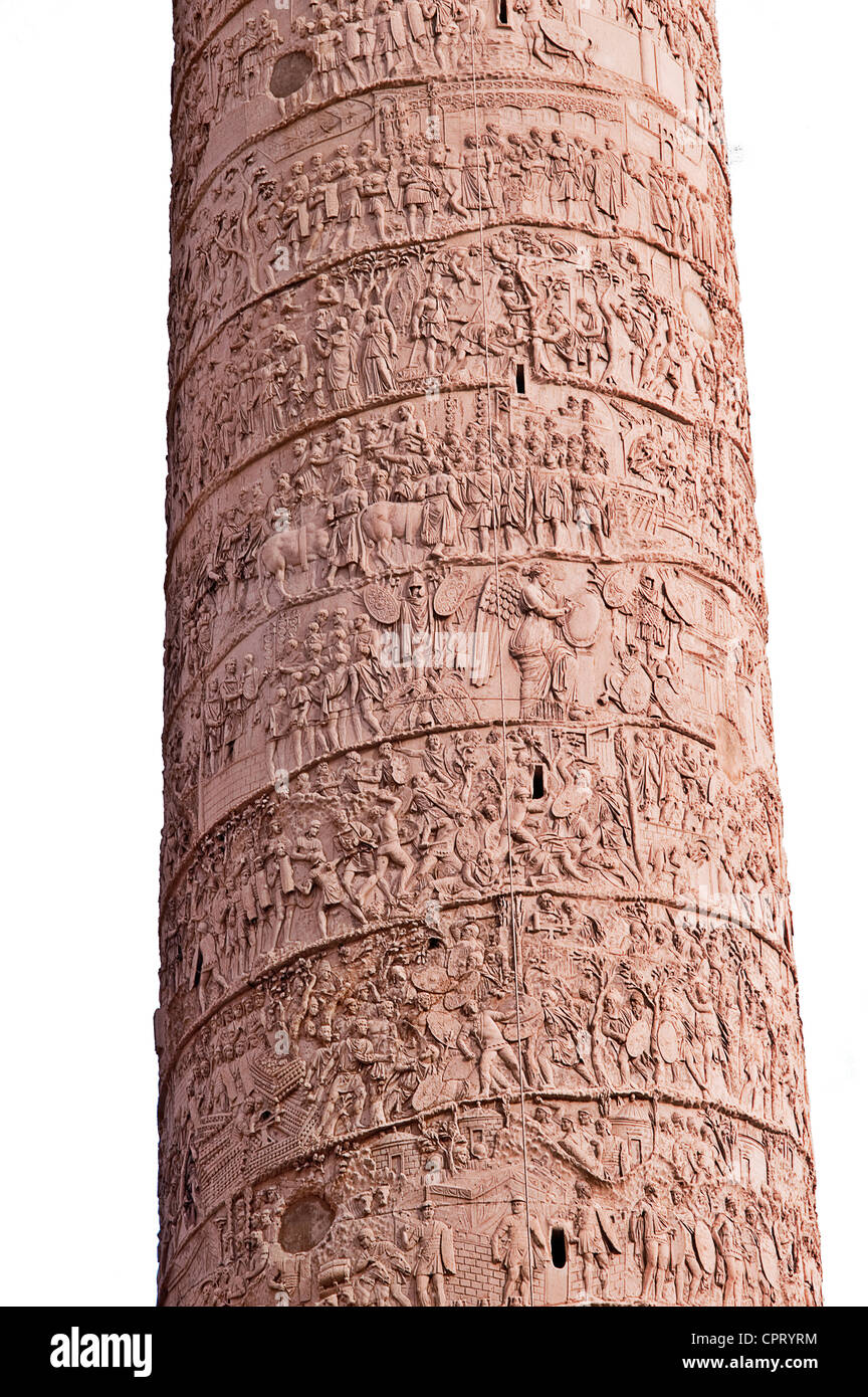 Column of trajan frieze bas relief hi-res stock photography and images ...