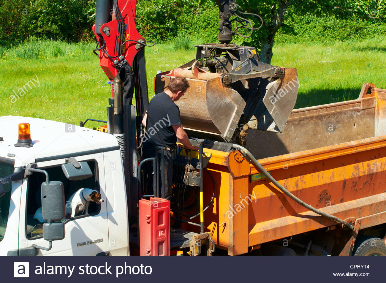 Hydraulic Hoist High Resolution Stock Photography and Images - Alamy
