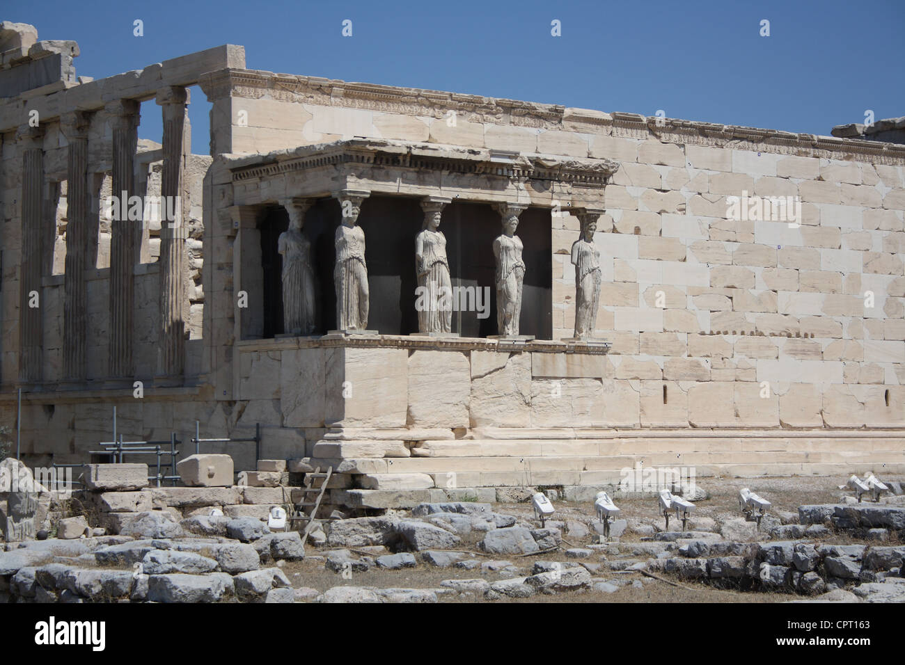 Erechtheion acropolis hi-res stock photography and images - Alamy