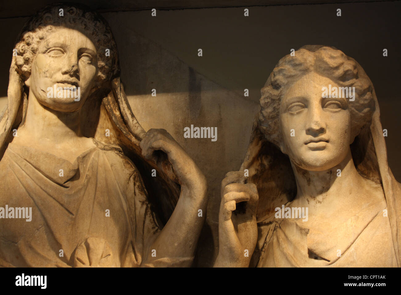 Statue in a Greek Museum Stock Photo - Alamy