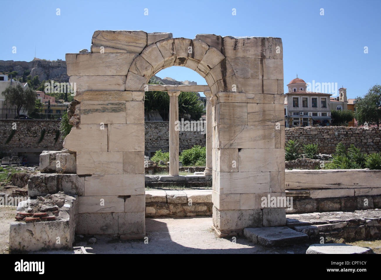 Archway with columns hi-res stock photography and images - Alamy