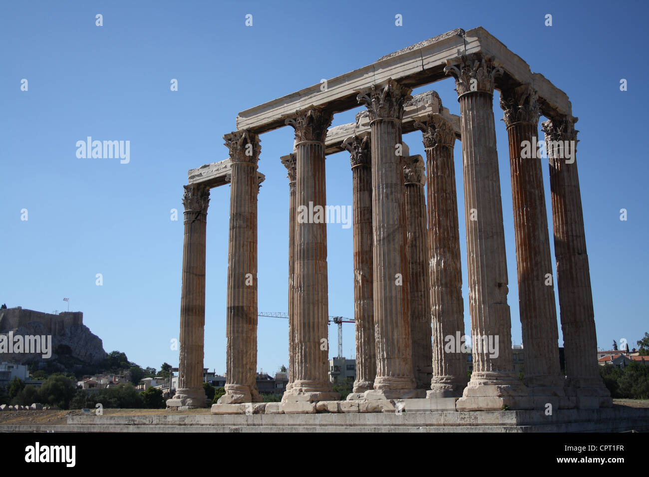 The Temple of Zeus Olympia Stock Photo - Alamy