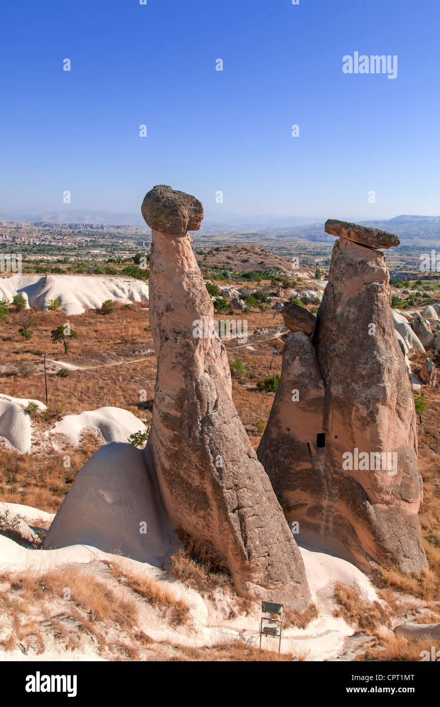 Cappadocia. Fairy Chimneys in Goreme open air museum Stock Photo - Alamy
