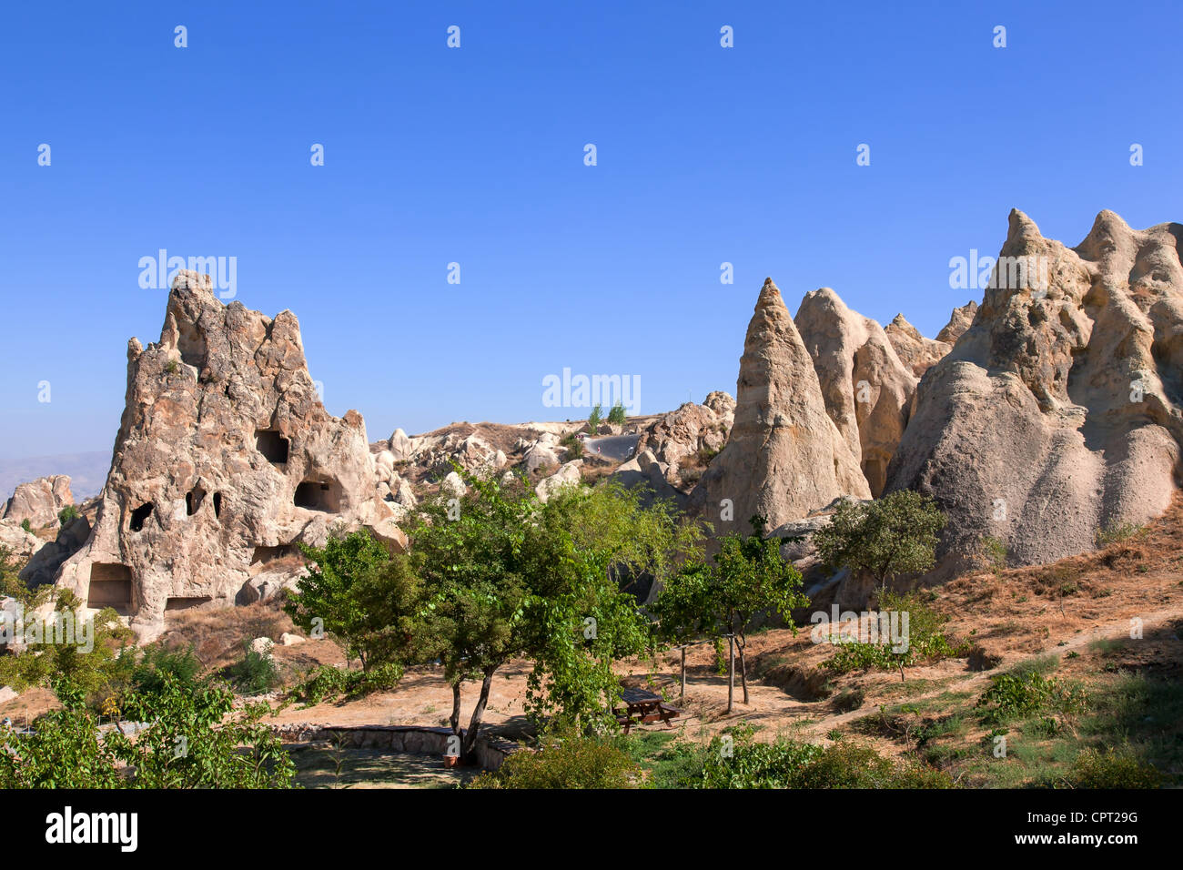 Cappadocia. Fairy Chimneys in Goreme open air museum Stock Photo - Alamy