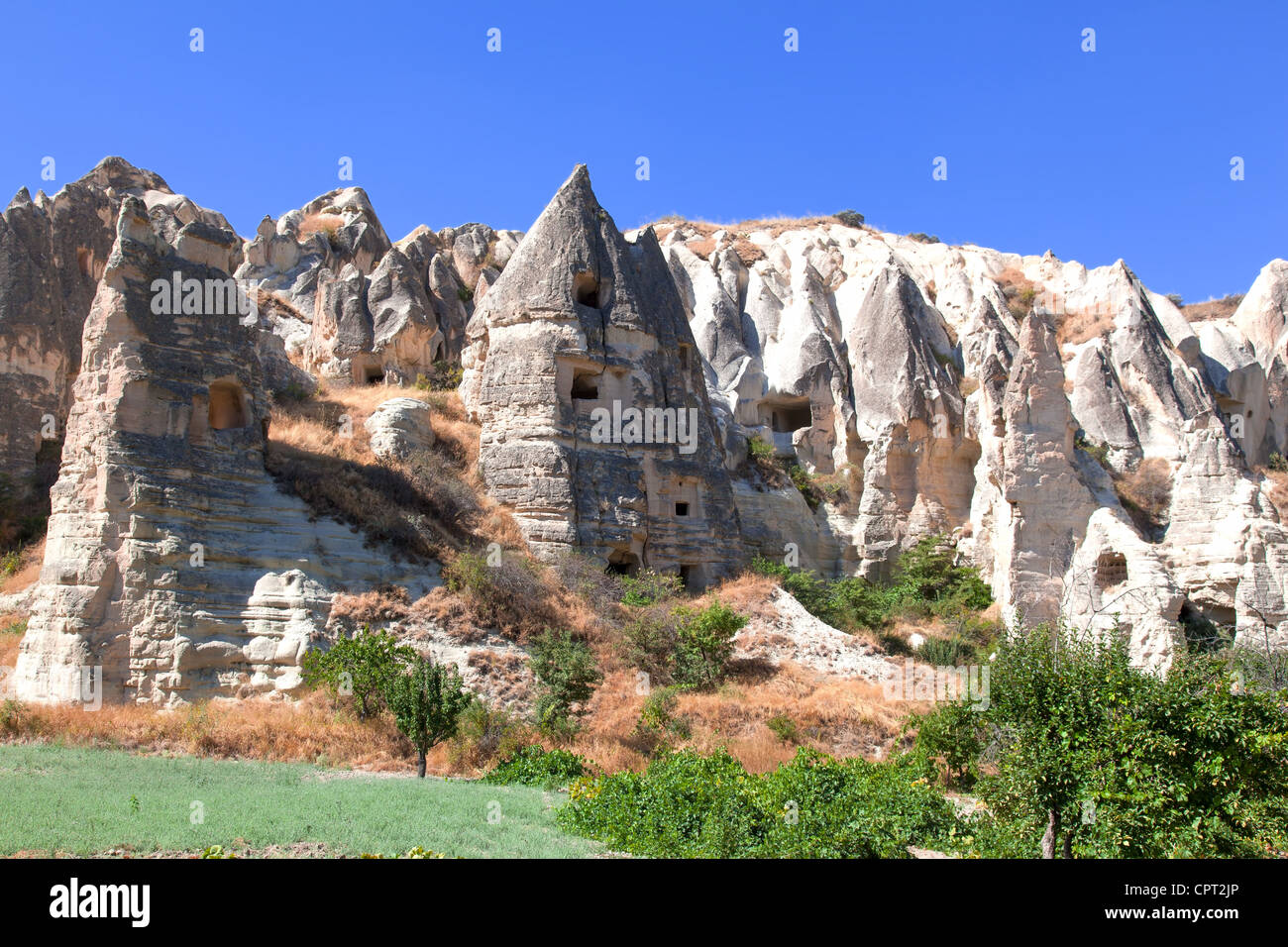 Cappadocia. Fairy Chimneys in Goreme open air museum Stock Photo - Alamy