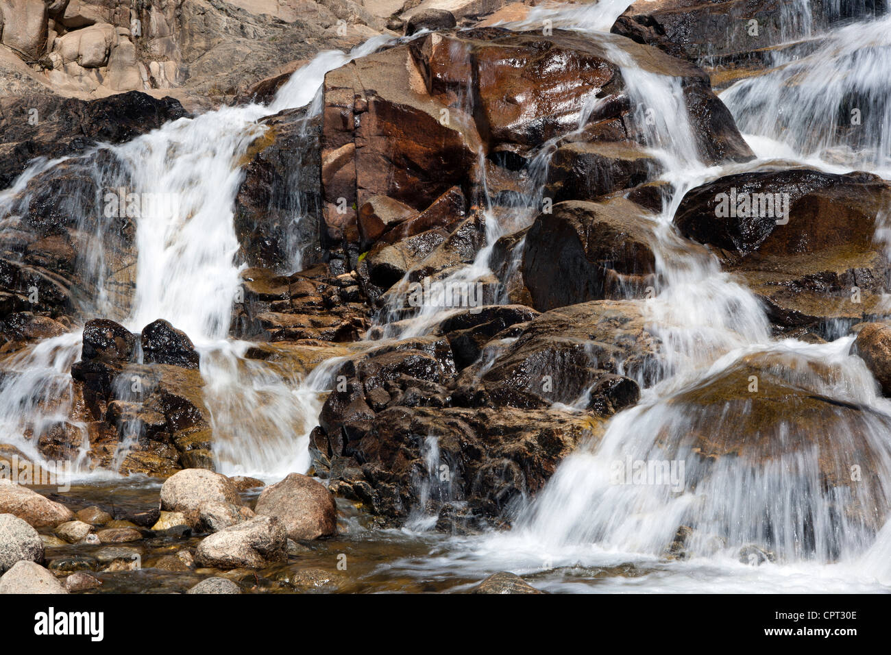 Alluvial Fan Waterfall - Rocky Mountain National Park - Estes Park ...
