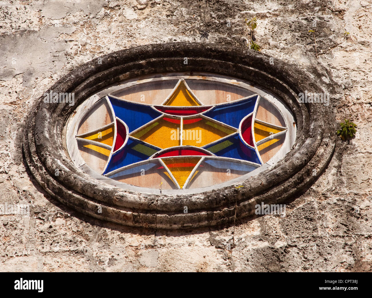 Cuba havana stained glass in window hi-res stock photography and images ...