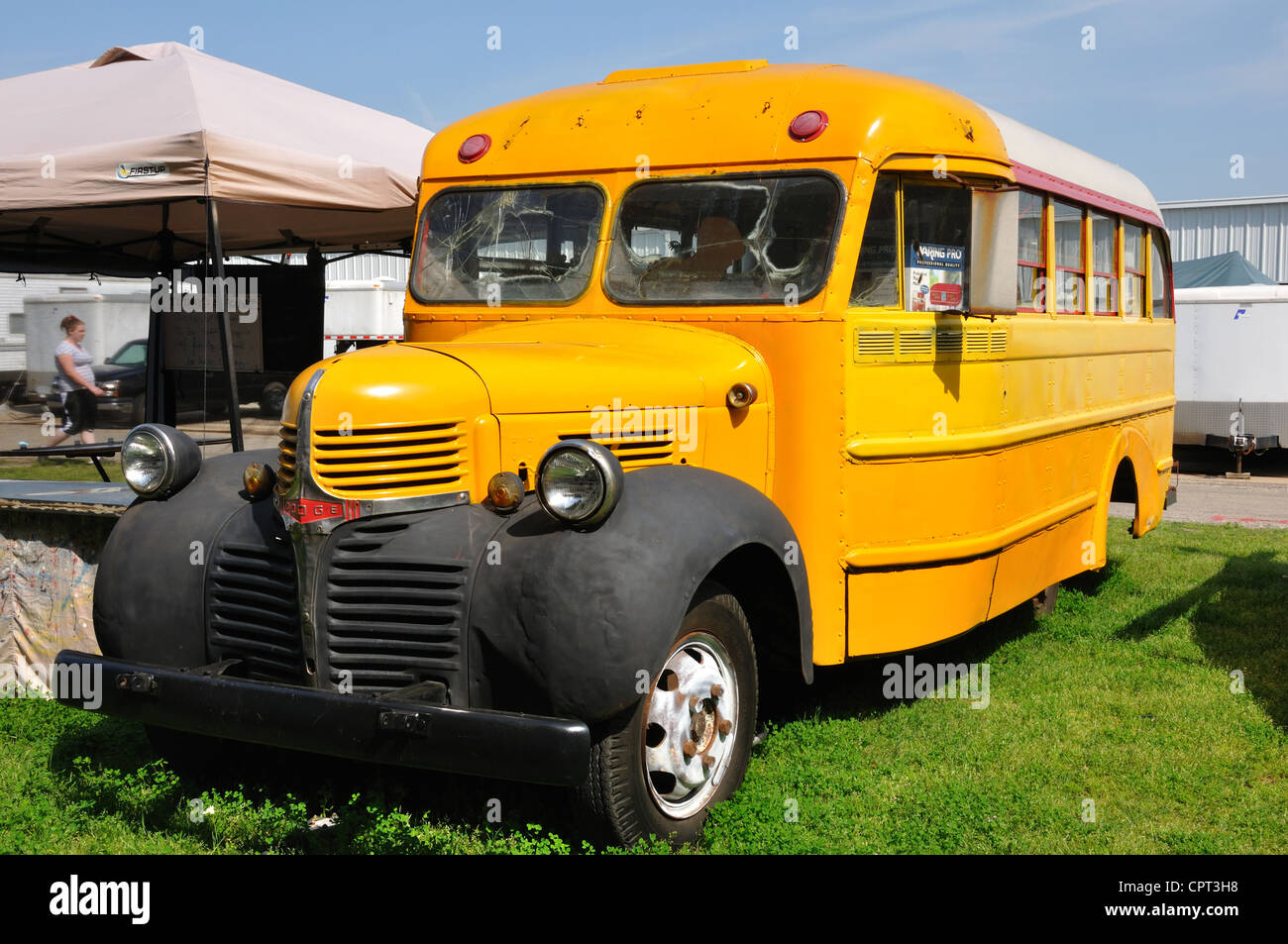Old School Activity Buses
