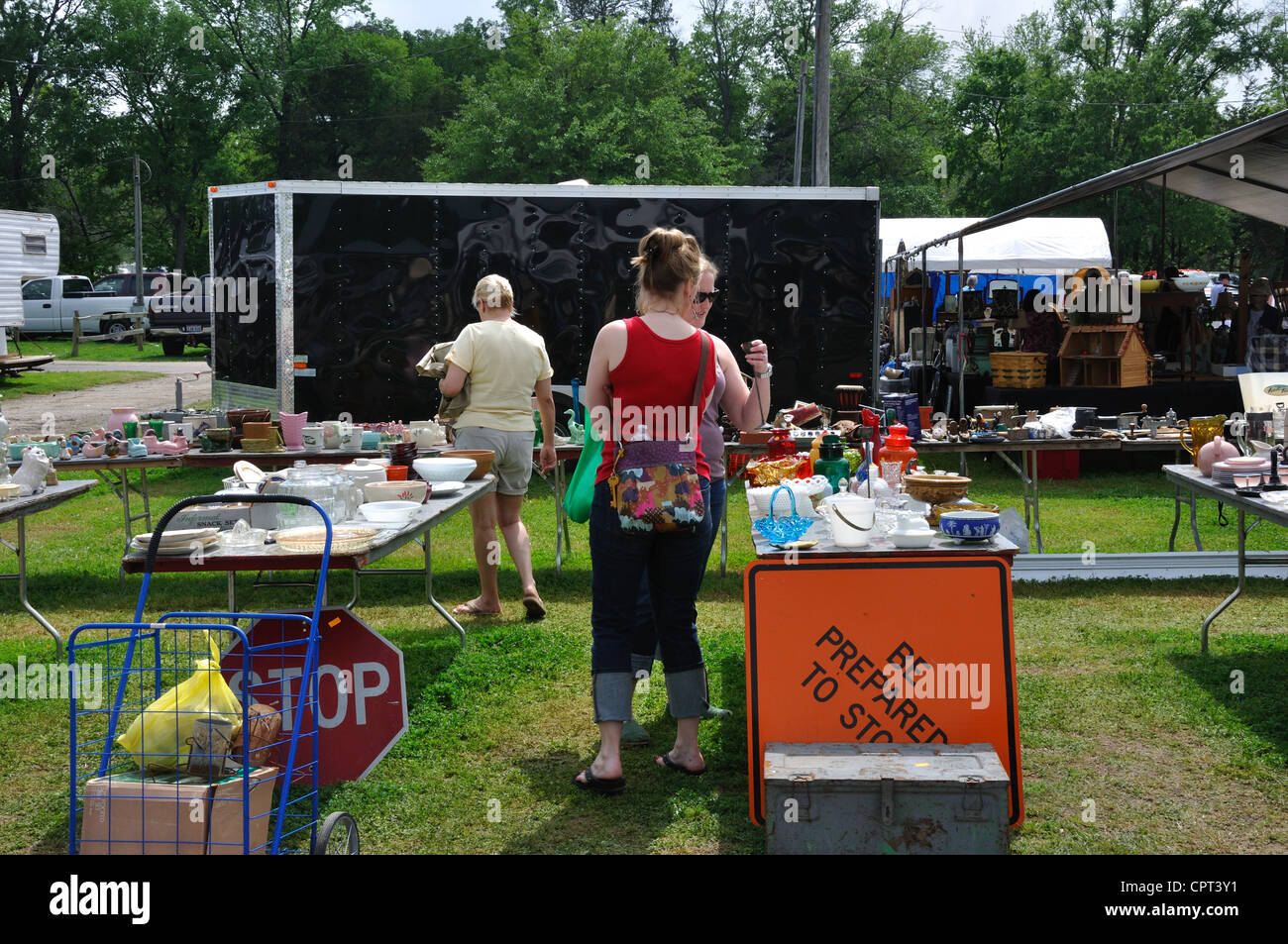 First monday trade days flea hi-res stock photography and images - Alamy