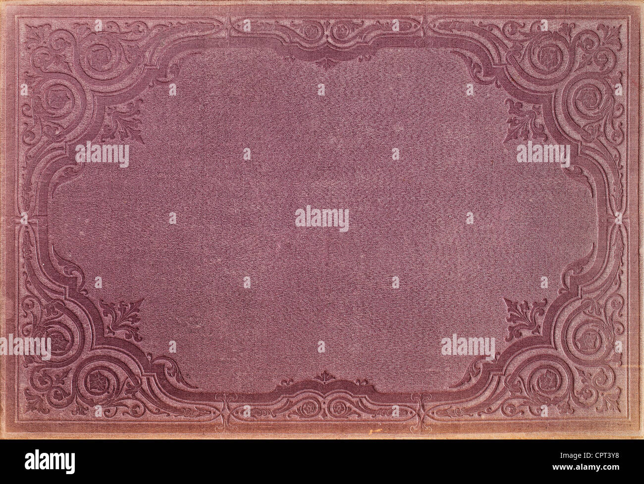 Old worn book cover ornamental High Resolution Stock Photography and ...