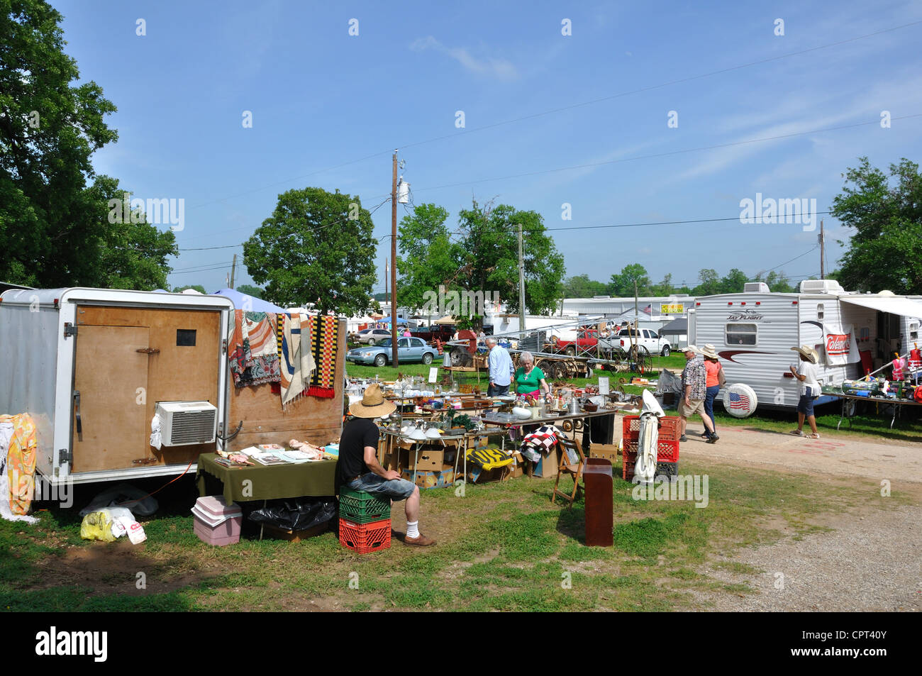 First Monday Trade Days flea market in Canton, Texas, USA - oldest and ...