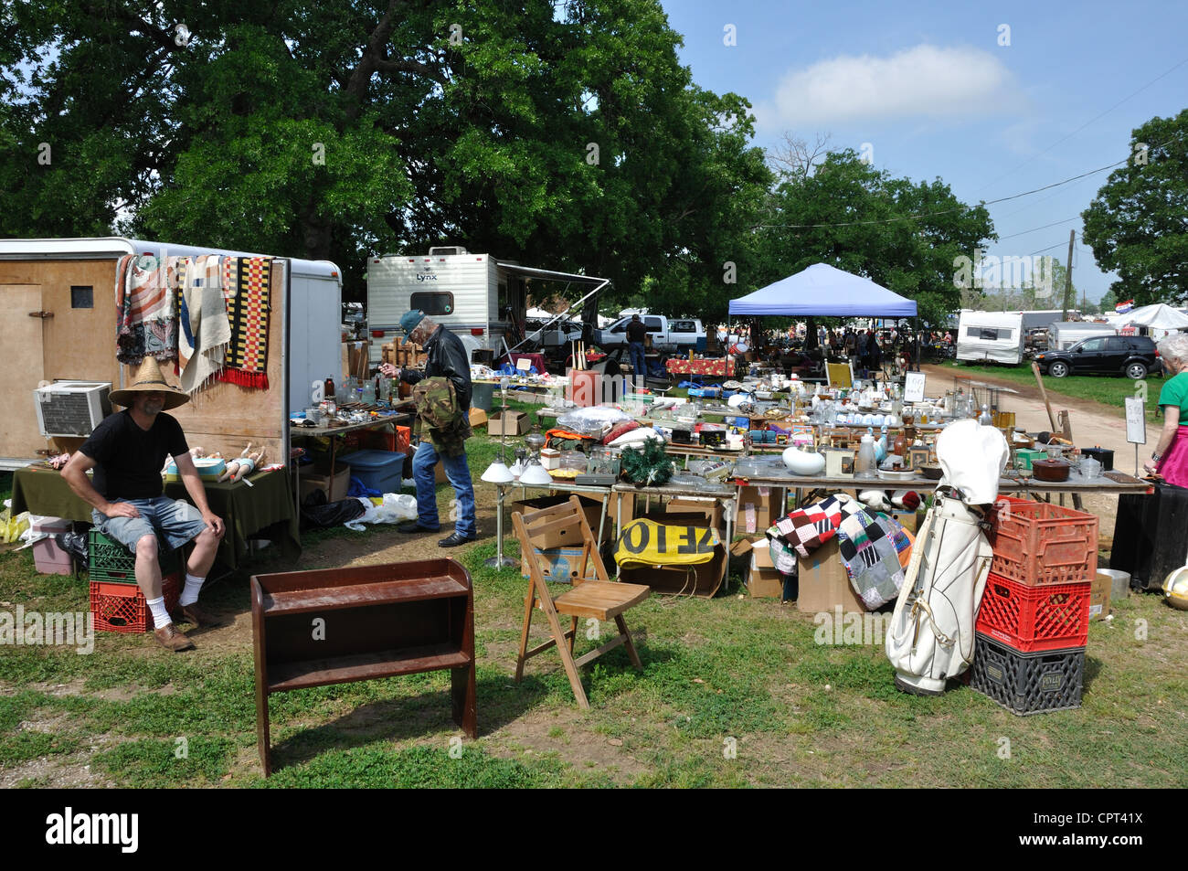 First monday trade days flea hi-res stock photography and images - Alamy