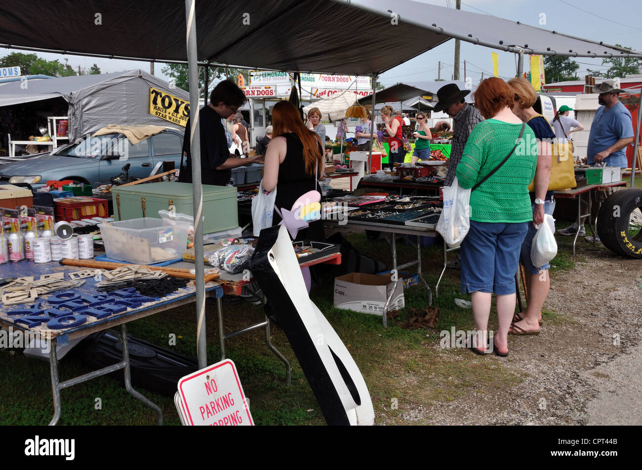 First monday trade days flea hi-res stock photography and images - Alamy