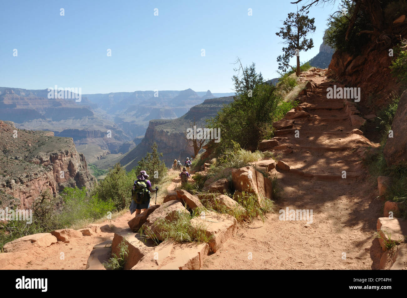 Bright Angel trail, Grand Canyon, Arizona, USA Stock Photo - Alamy