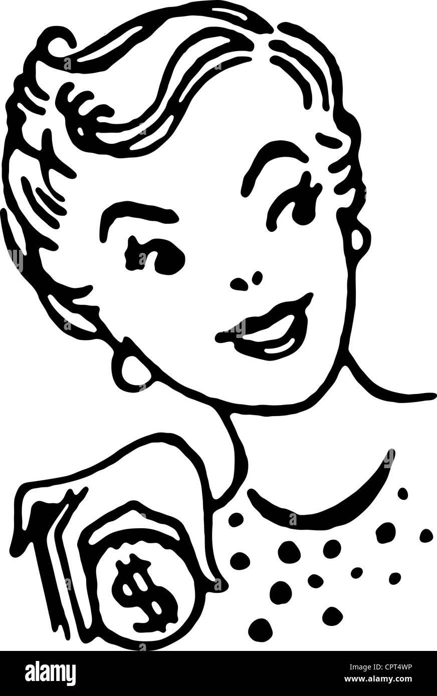 Coin painting Black and White Stock Photos & Images - Alamy