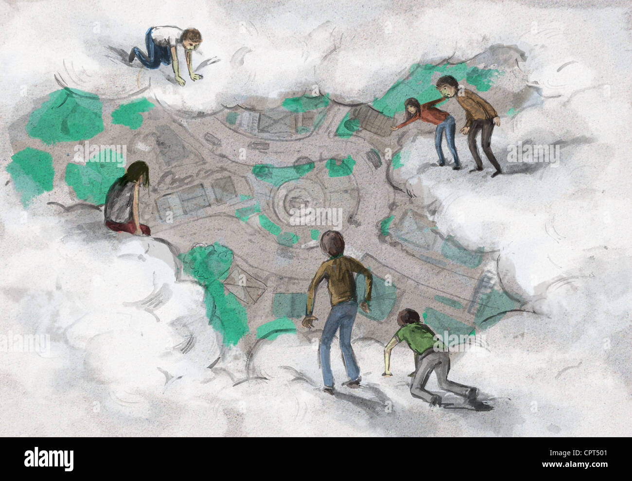 Looking Down On Earth