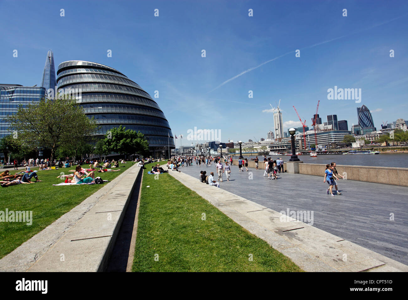 Top of the Shard skyscraper aka the London Bridge Tower and glass ...