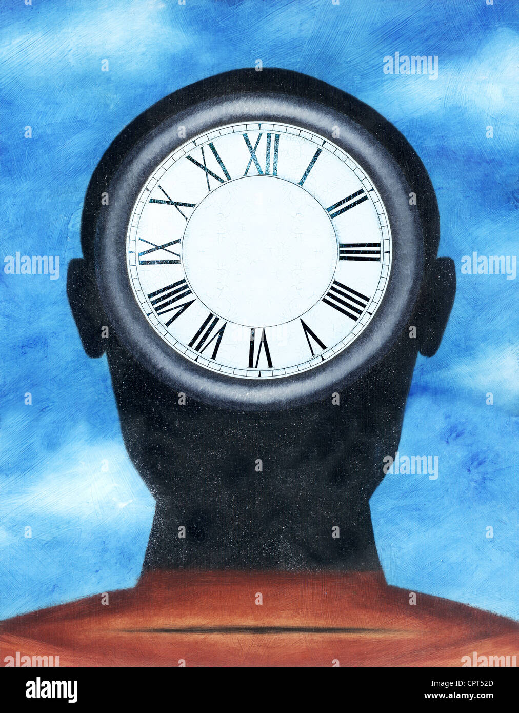 Body clock illustration hi-res stock photography and images - Alamy
