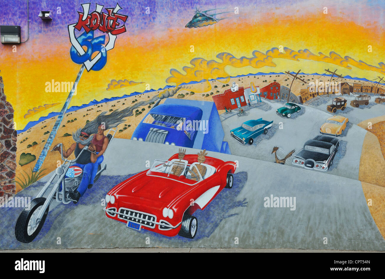 Albuquerque wall painting hi-res stock photography and images - Alamy