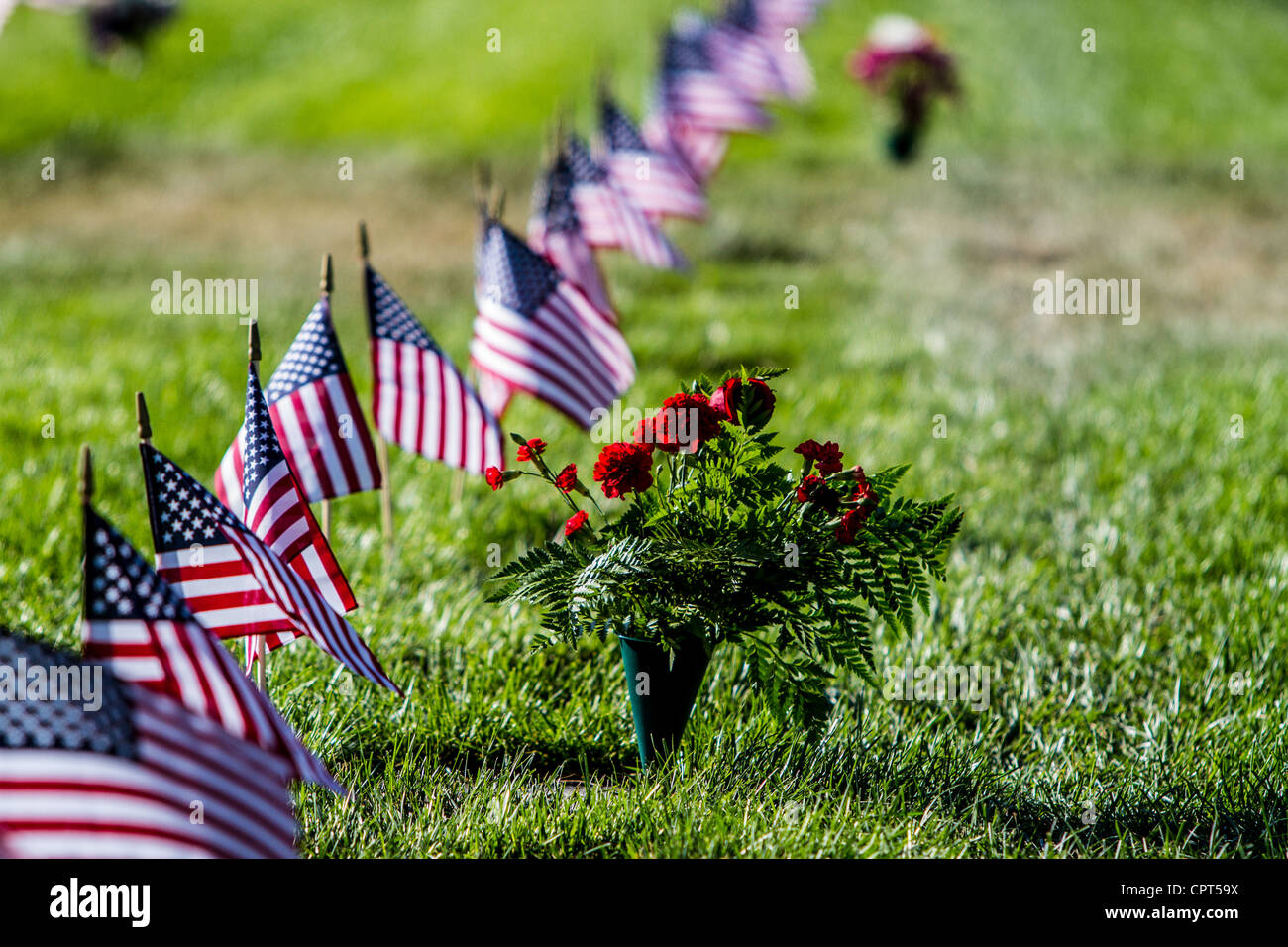 Memorial Day 2012 at the Riverside National Cemetery in Riverside ...
