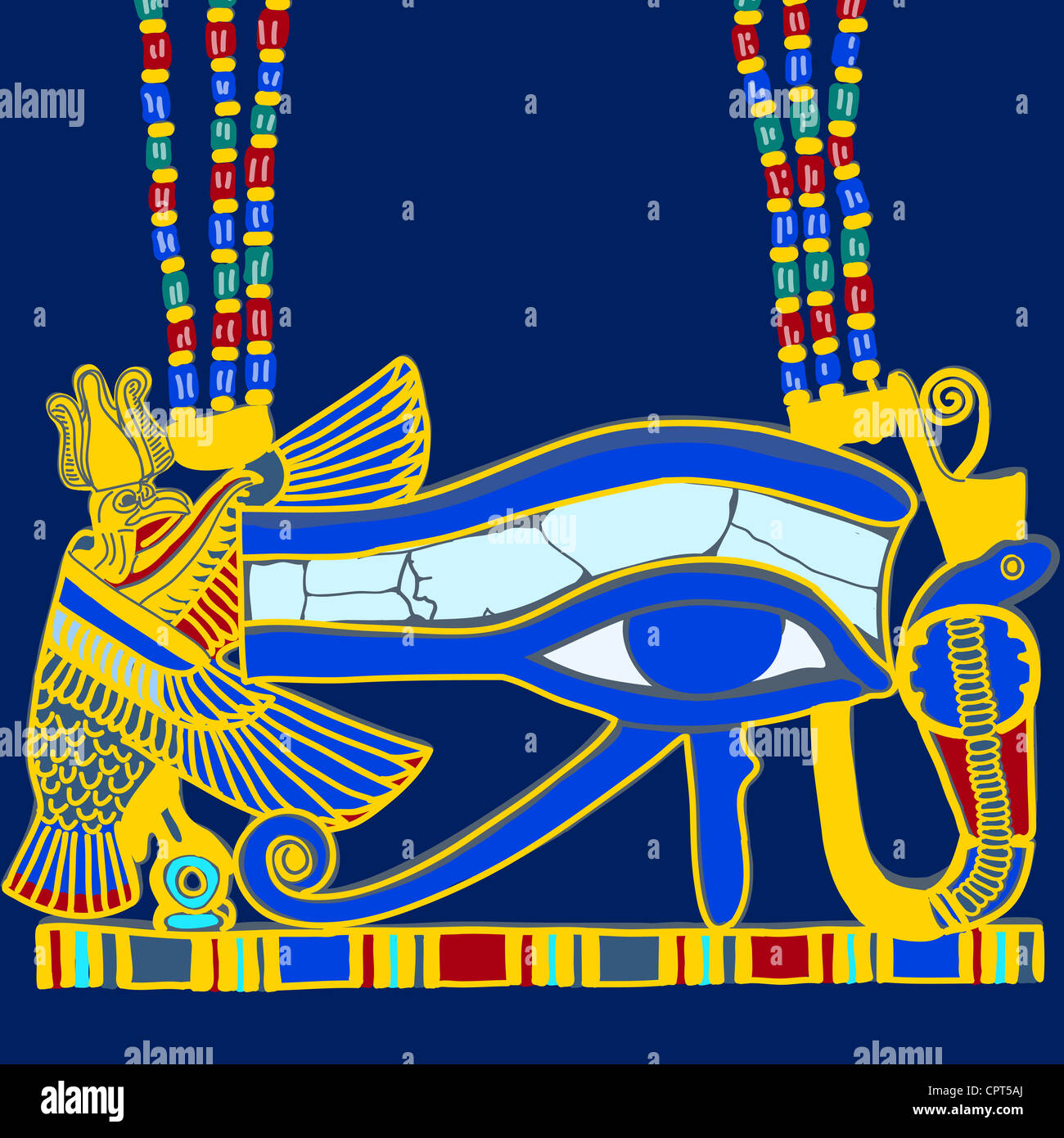 Egyptian design hi-res stock photography and images - Alamy