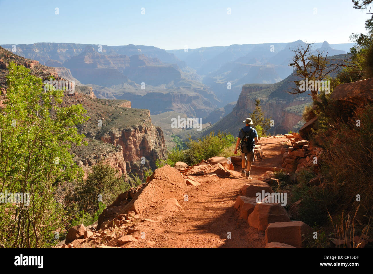 Bright Angel trail, Grand Canyon, Arizona, USA Stock Photo - Alamy