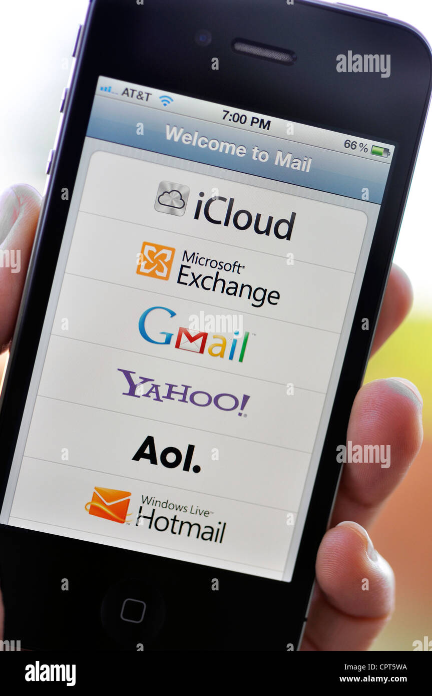 Aol website screen hi-res stock photography and images - Alamy