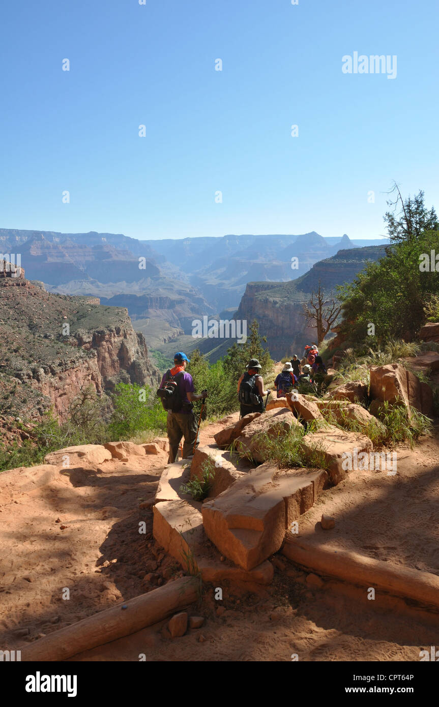Bright Angel trail, Grand Canyon, Arizona, USA Stock Photo - Alamy