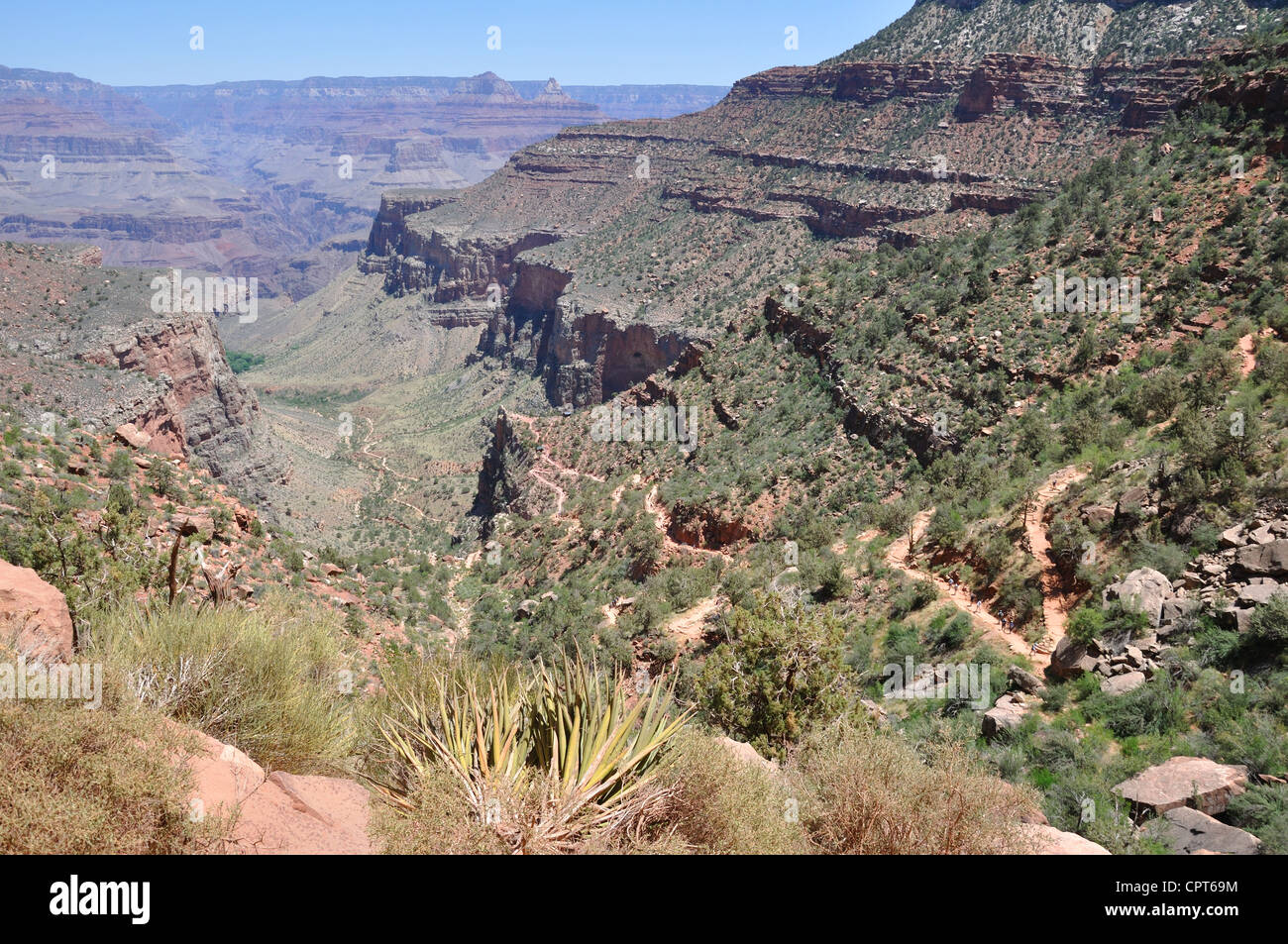Bright Angel trail, Grand Canyon, Arizona, USA Stock Photo - Alamy