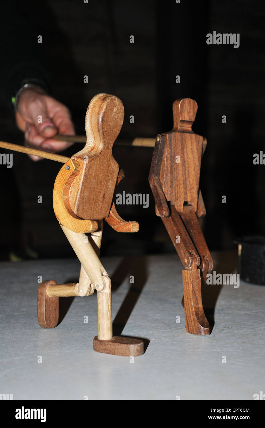 Civil War era toys, USA - limberjacks Stock Photo - Alamy