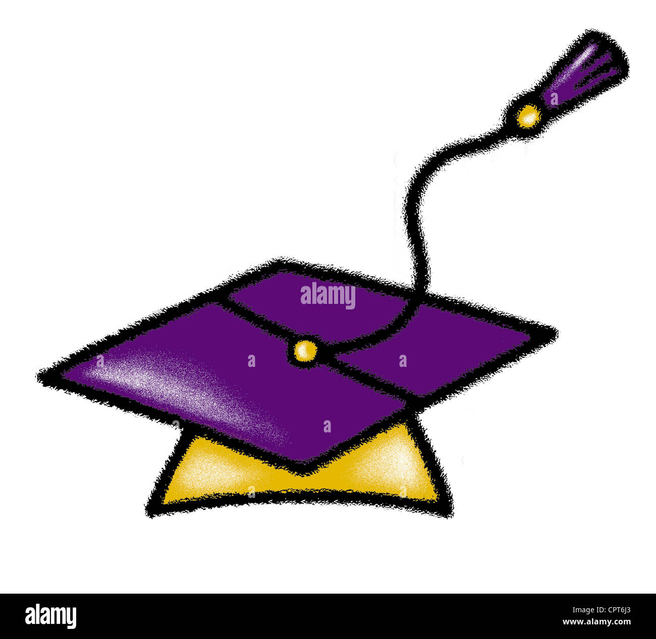 A graduation cap Stock Photo - Alamy