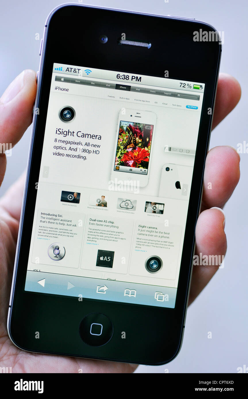 iPhone - isight camera Stock Photo - Alamy