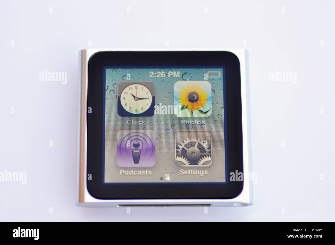 iPod Nano closeup Stock Photo - Alamy
