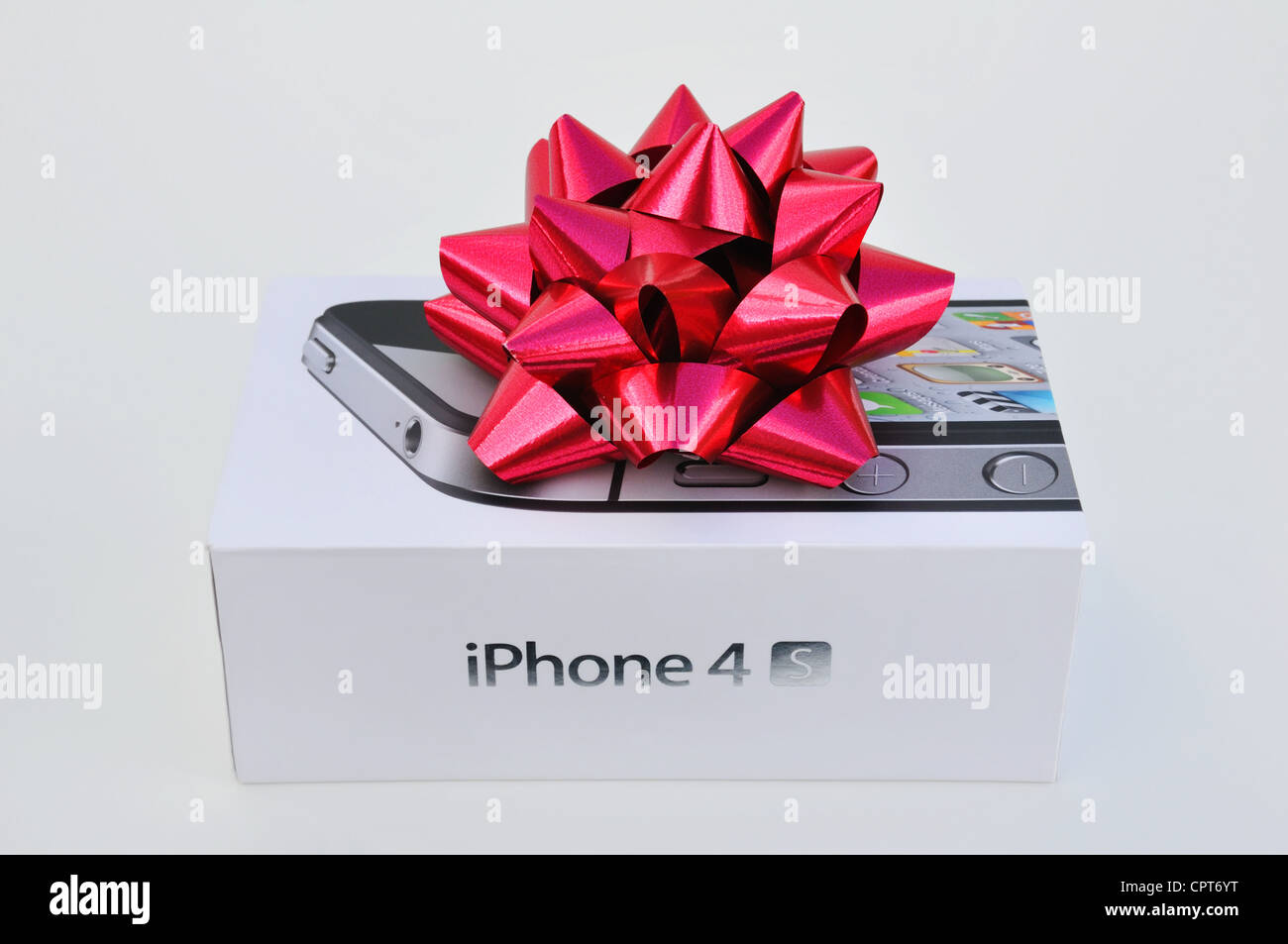 iPhone gift wrapped Stock Photo - Alamy