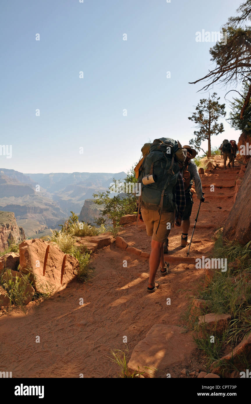 Bright Angel trail, Grand Canyon, Arizona, USA Stock Photo - Alamy