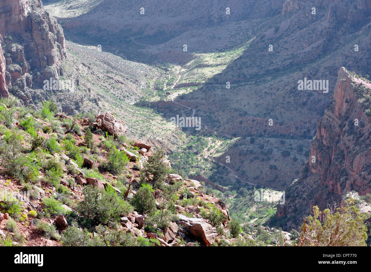Bright Angel trail, Grand Canyon, Arizona, USA Stock Photo - Alamy