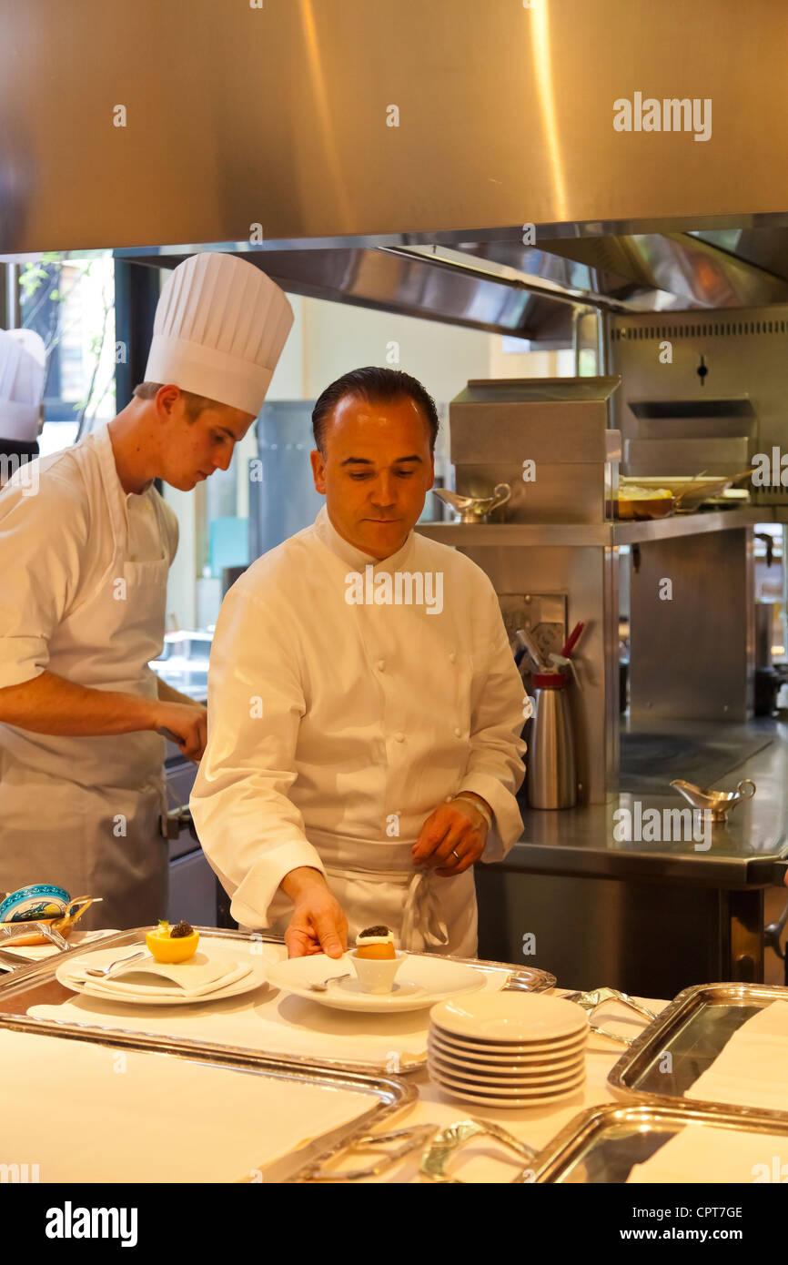 Jean Georges Restaurant N.Y City, Jean-Georges VONGERICHTEN puts two ...