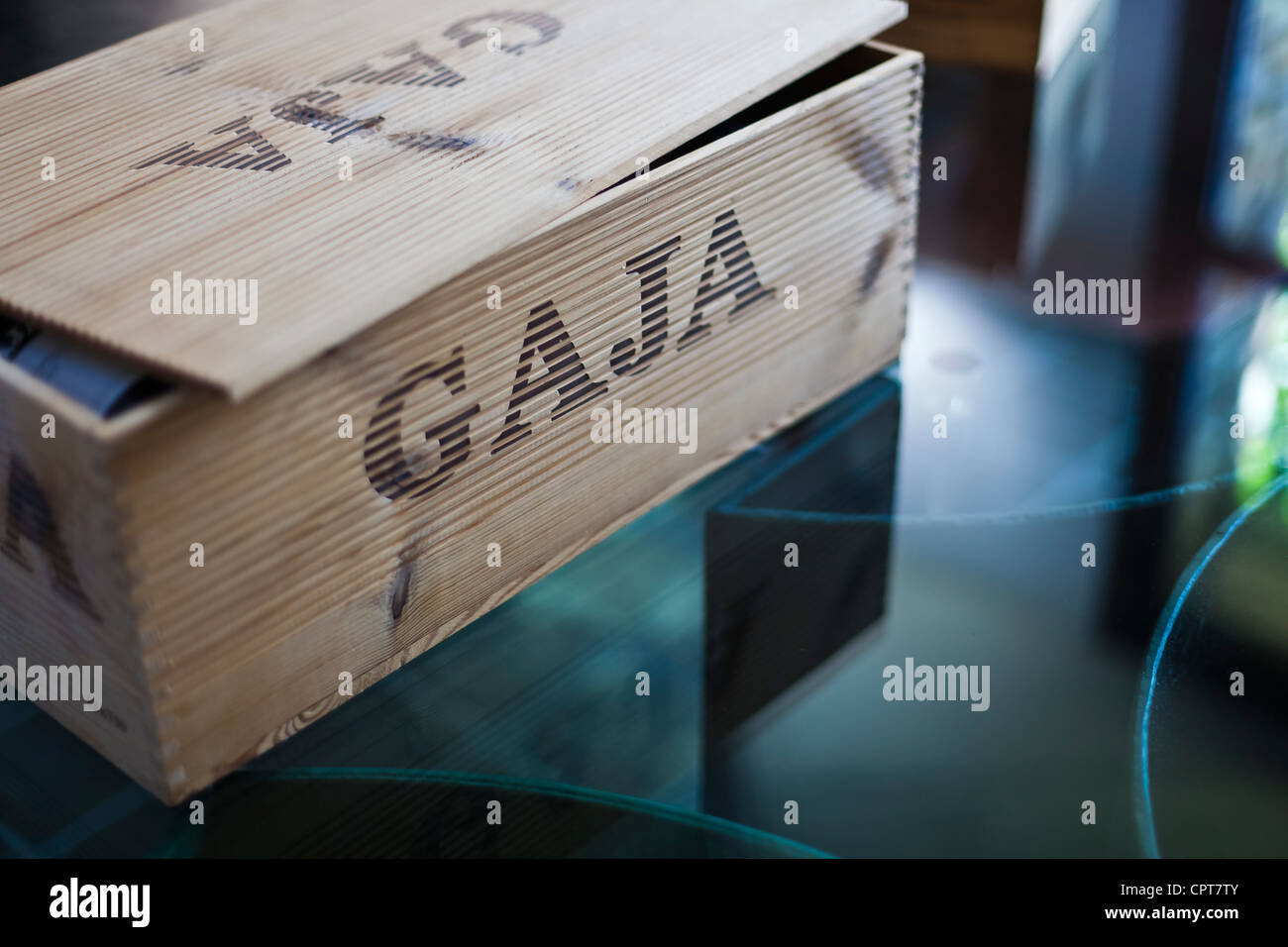 Angelo GAJA, a famous Italian wine-grower., GAJA, the logo estate ...