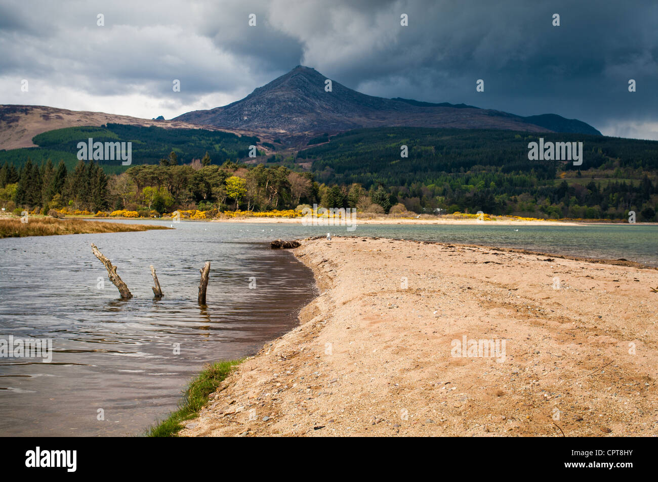 Goatfell on the Isle of Arran, Scotland Stock Photo - Alamy