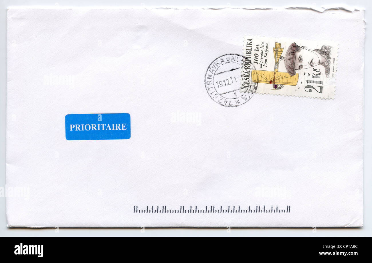 Czech postage stamp hi-res stock photography and images - Alamy