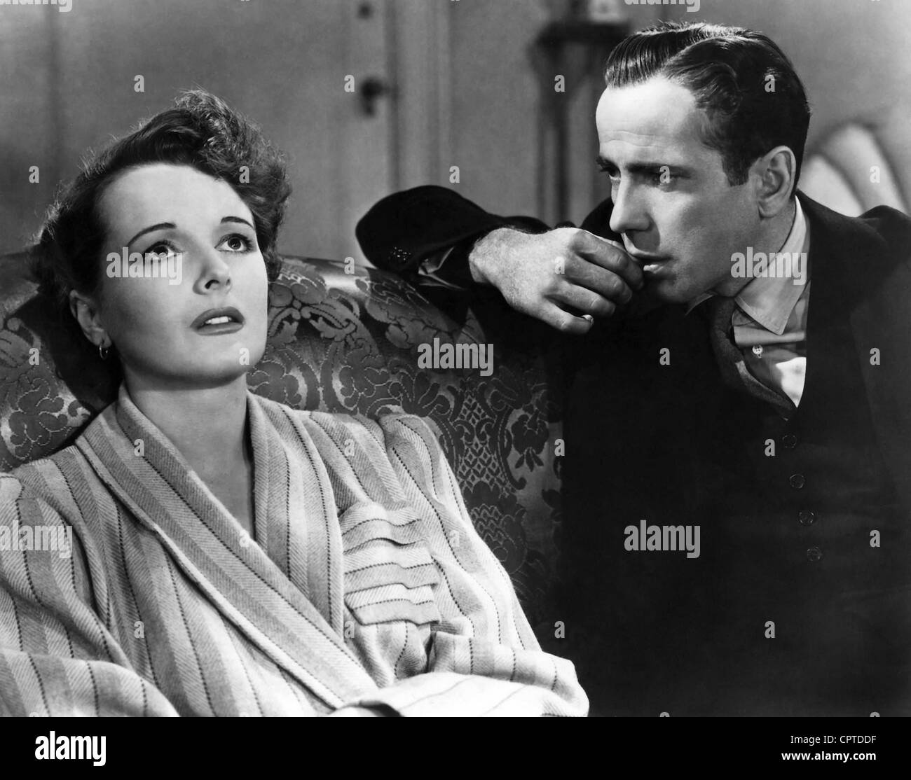 The maltese falcon 1941 humphrey bogart Black and White Stock Photos ...