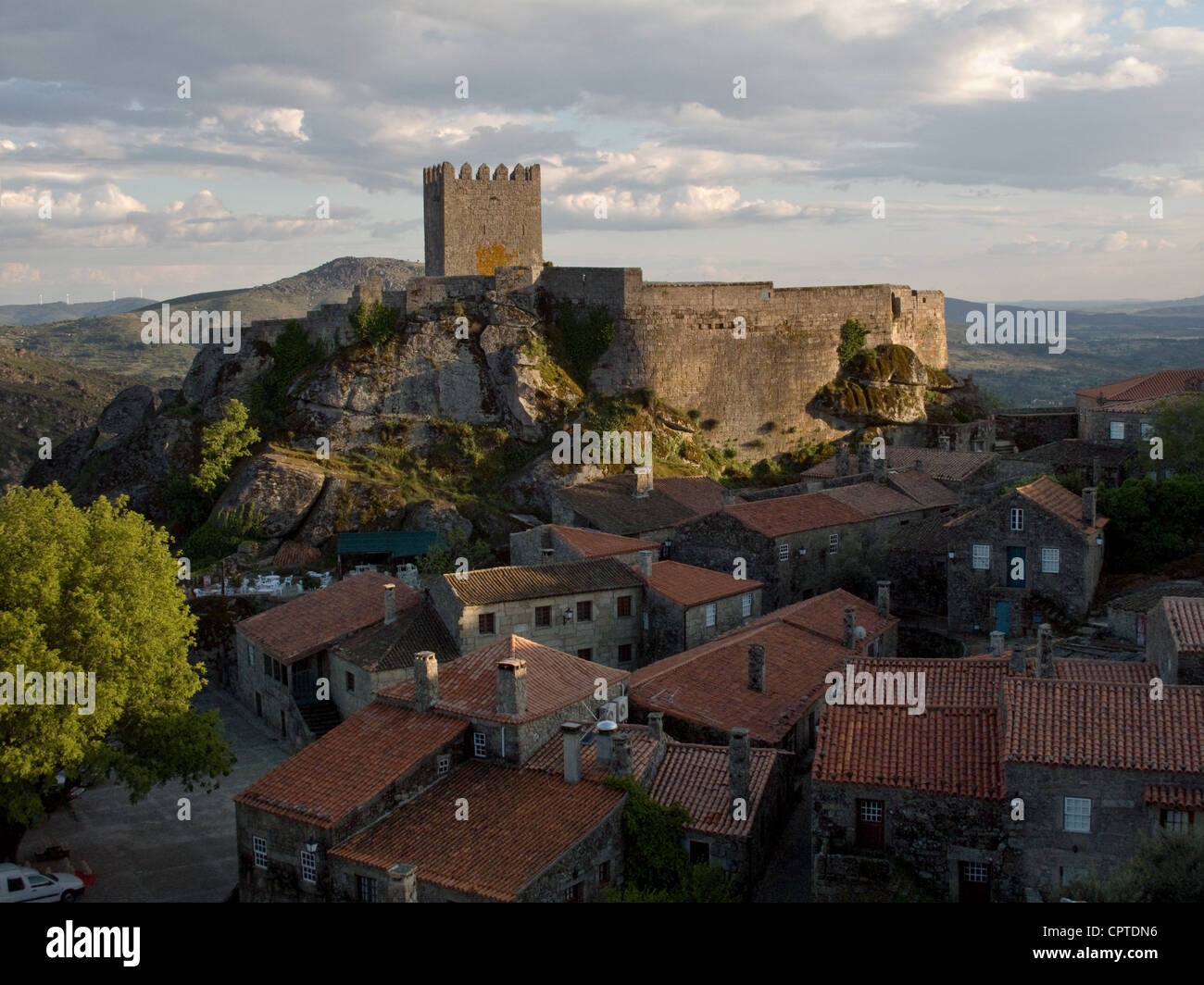 Sortelha castle, Portugal Stock Photo - Alamy