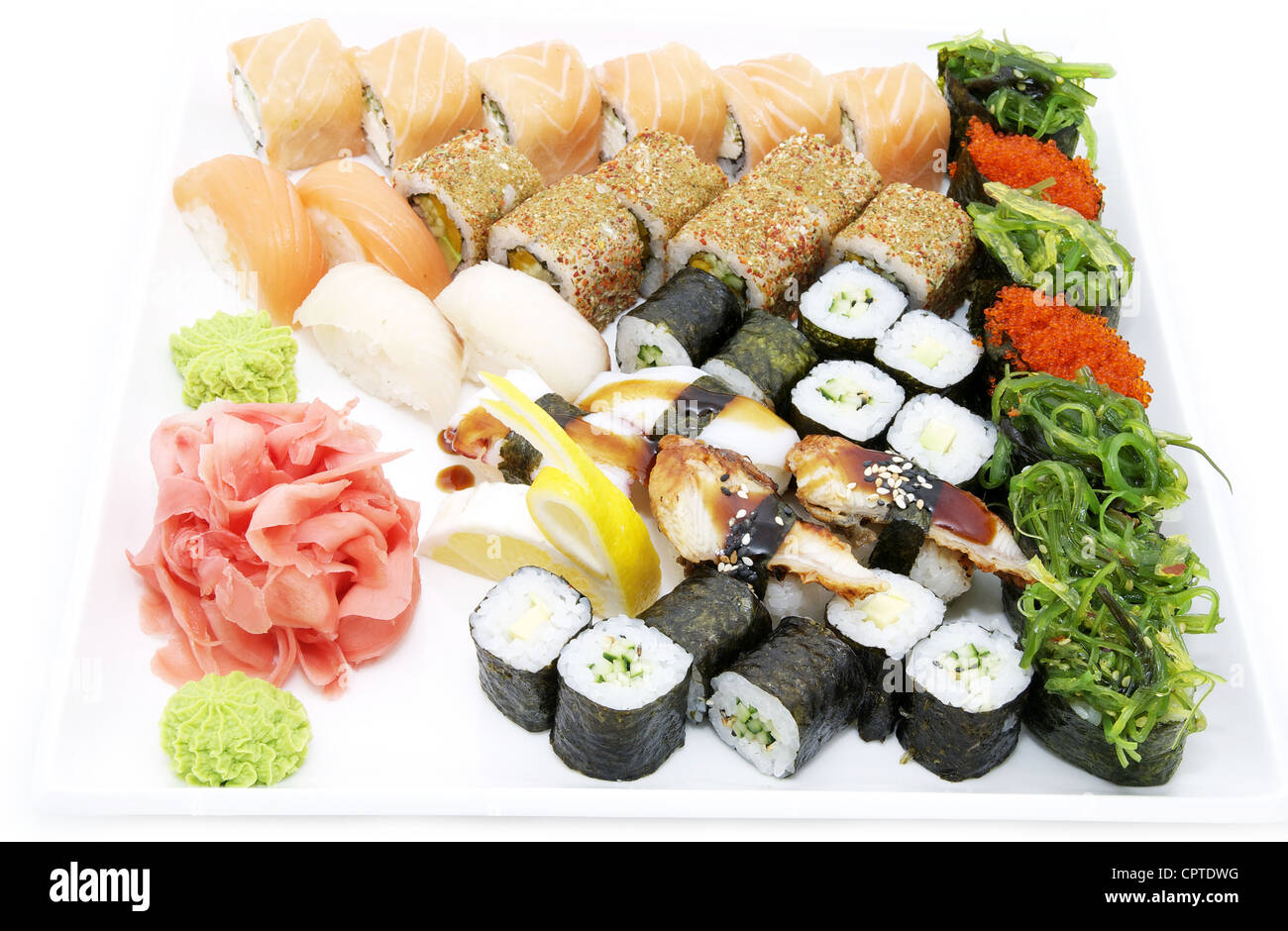 Red clam sushi hi-res stock photography and images - Alamy