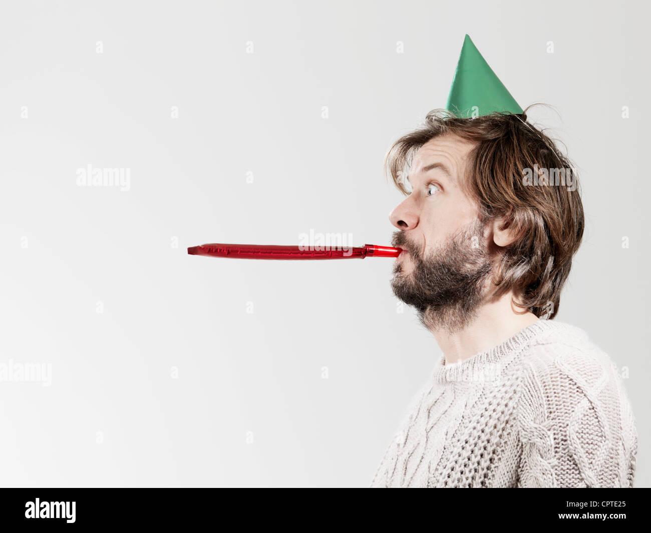 Party blower hi-res stock photography and images - Alamy