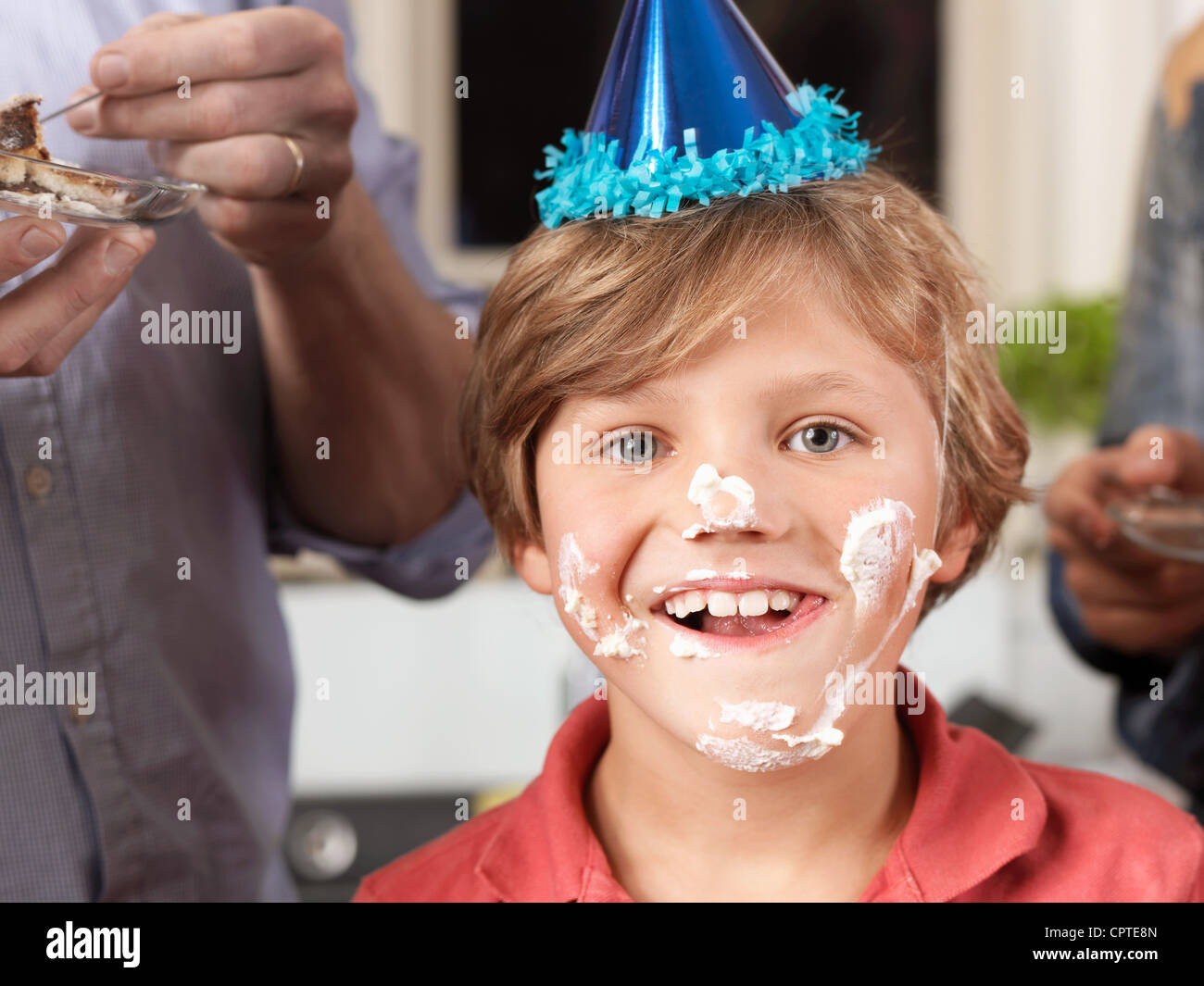 Face smeared hi-res stock photography and images - Alamy